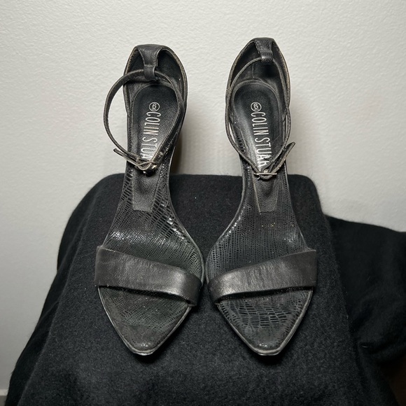 Colin Stuart | Shoes | Colin Stuart Ankle Strap Heels | Poshmark